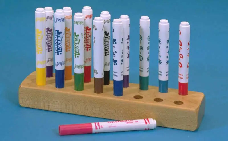 Classic Wooden Marker Stand - Made in Canada – Wood Wood Toys