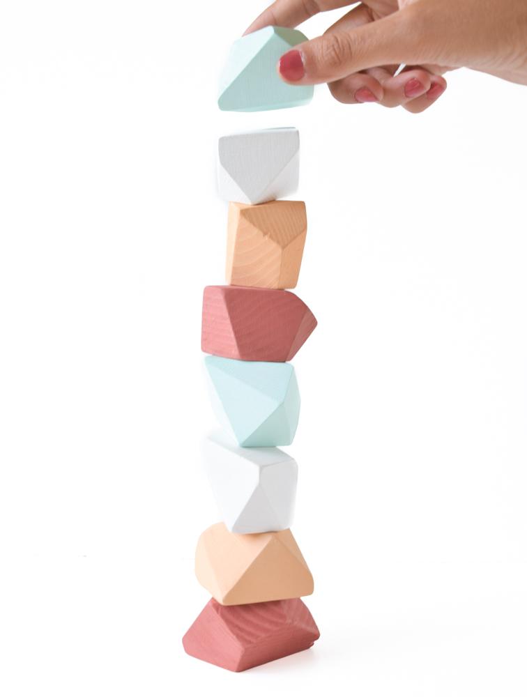 Terra Rock Blocks (Set of 8) – Wood Wood Toys